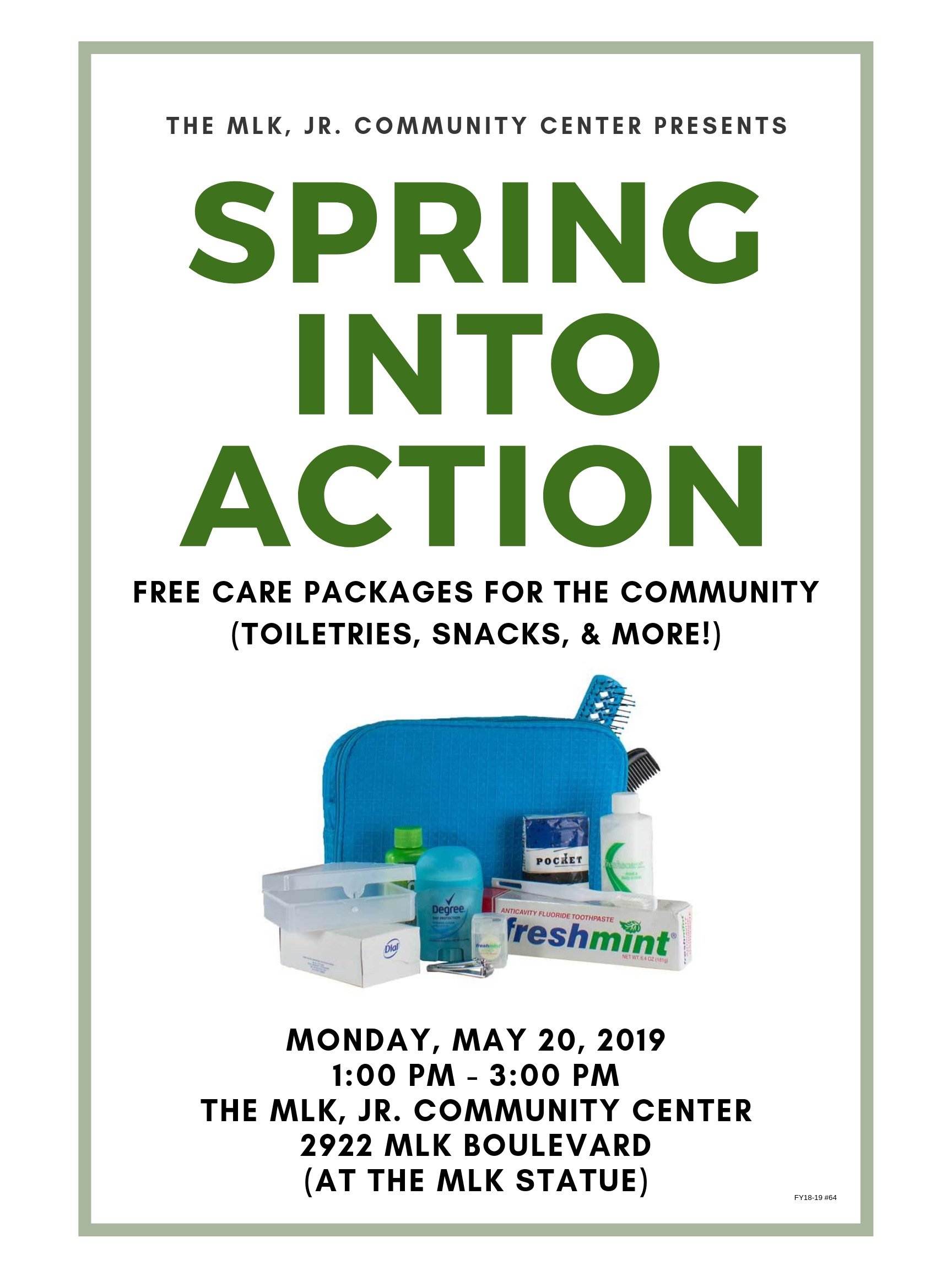Spring Into Action 2019 (1) | The Martin Luther King, Jr. Community Center