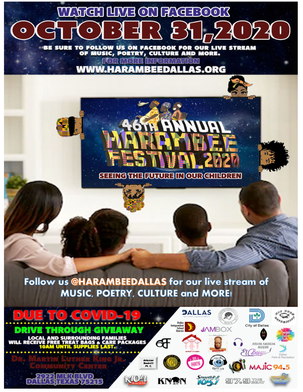 Harambee Flyer | The Martin Luther King, Jr. Community Center