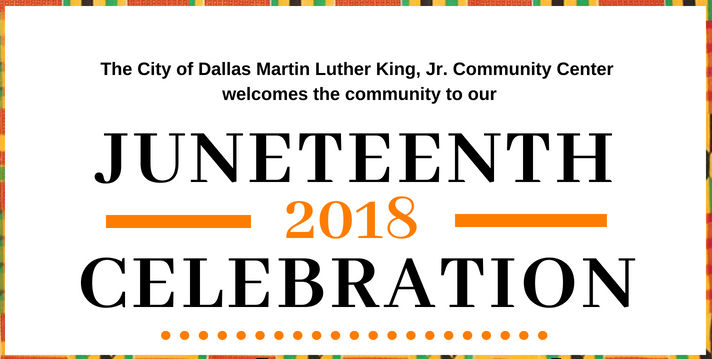 2018 Juneteenth Celebration Header | The Martin Luther King, Jr ...