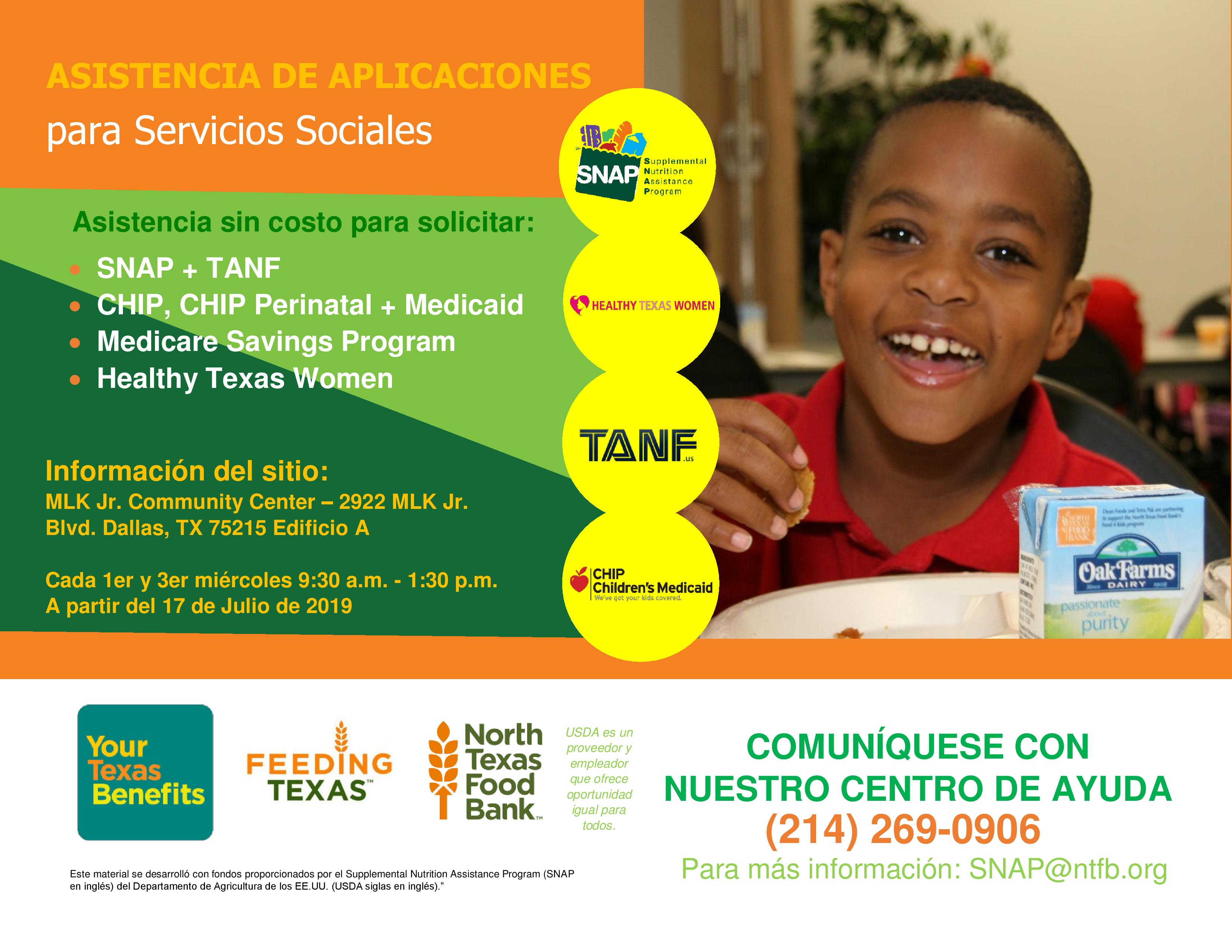 SNAP MLK Flyer July 2019 (2) | The Martin Luther King, Jr. Community Center