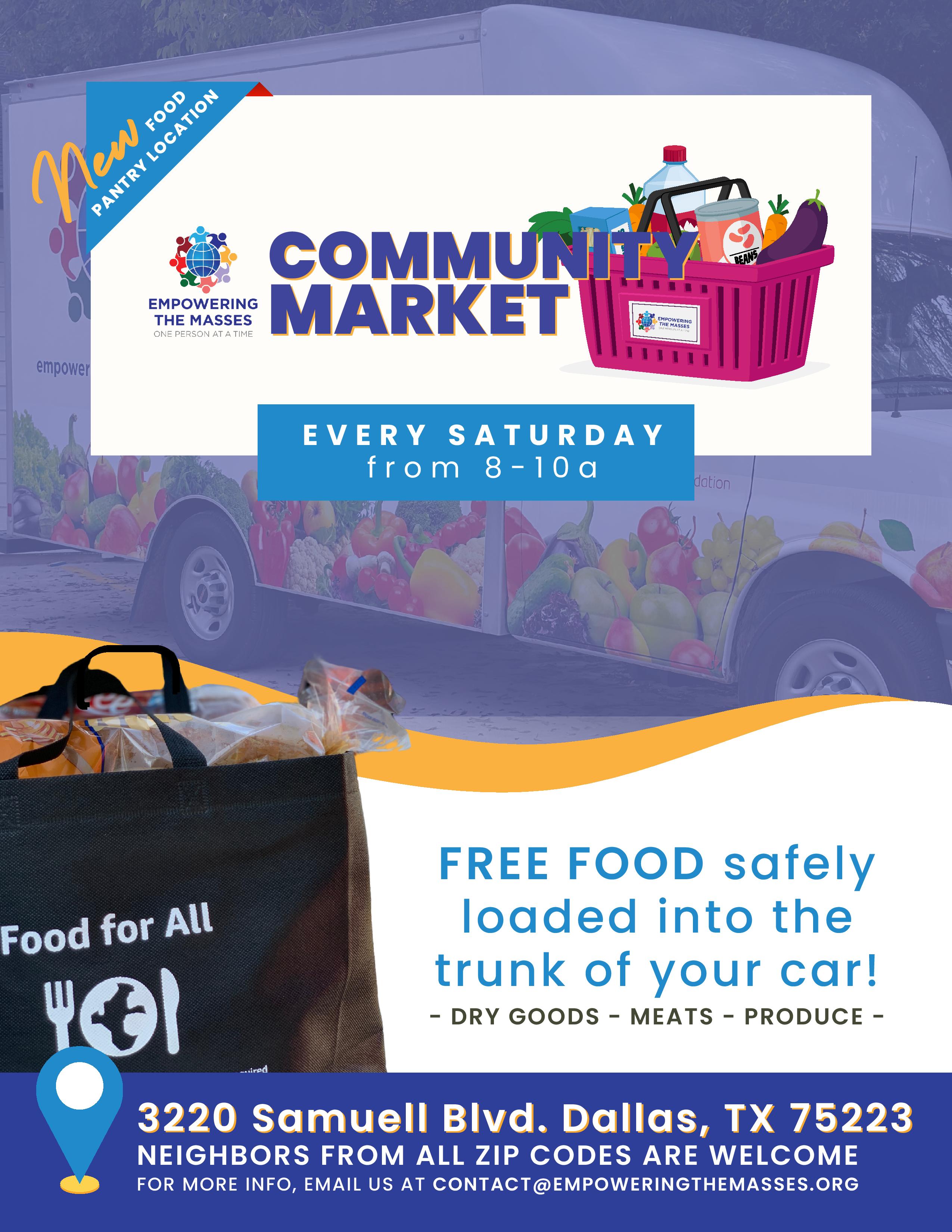 Community Market Flyer-page-001 | The Martin Luther King, Jr. Community ...