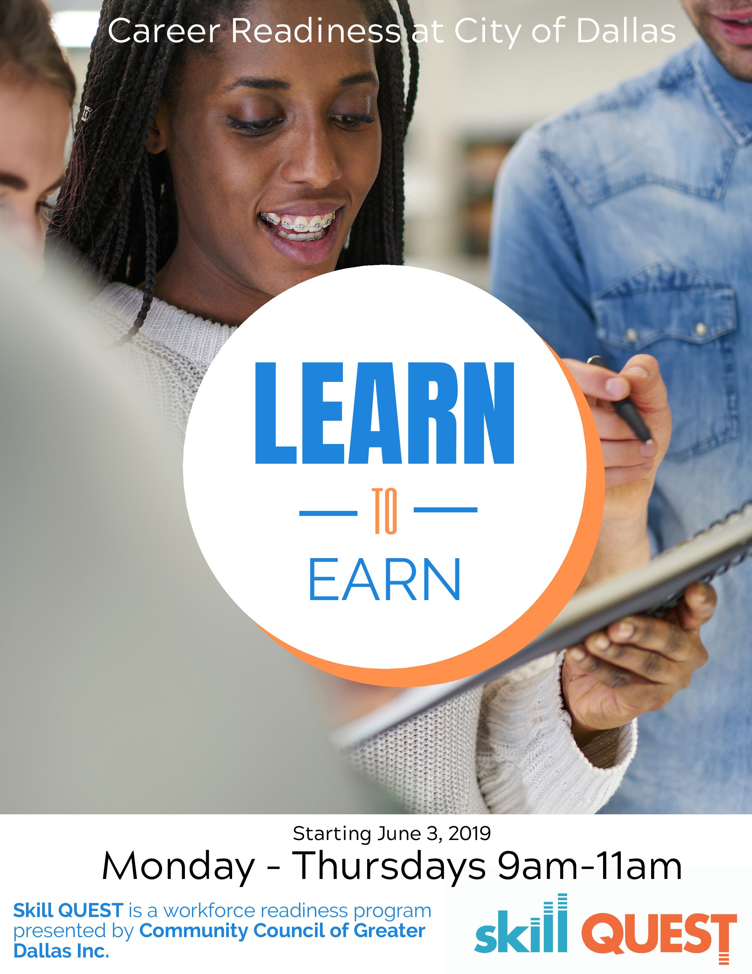 learn to earn P1 | The Martin Luther King, Jr. Community Center